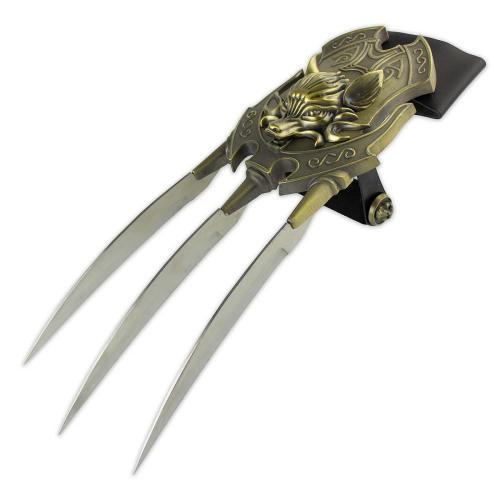 Lone Wolf Hand Claw - Tri-Blade Claw Weapon - Wolverine Hand Claws ...