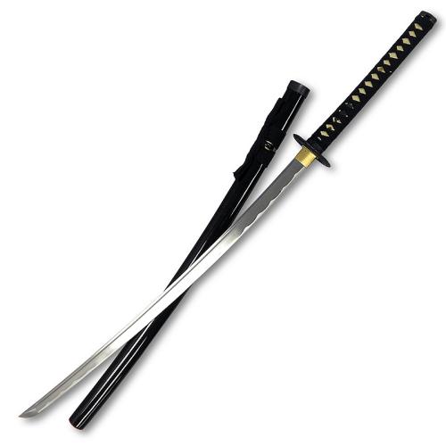 Serpent Strike Carbon Steel Katana - Extra Long Samurai Sword