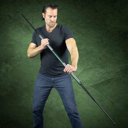 Metallic Green Collapsible Bo Staff - Retractable Staff - Telescopic ...