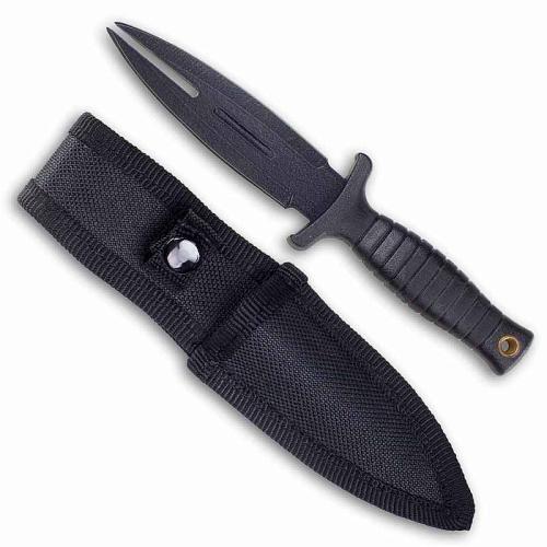 Mini Stinger Boot Knife - Black Forked Blade - Concealed Carry Knives ...