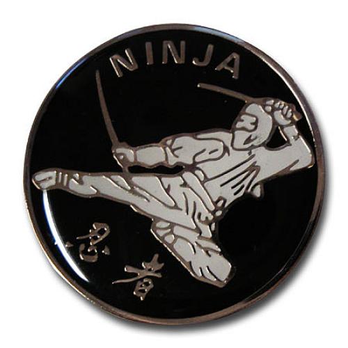 Ninja Lapel Pin - Martial Arts Pins - Martial Arts Lapel Pin