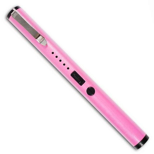 Pink Stun Gun Pen - Pink Color Stunner Pens - Ladies Self Defense Shock ...