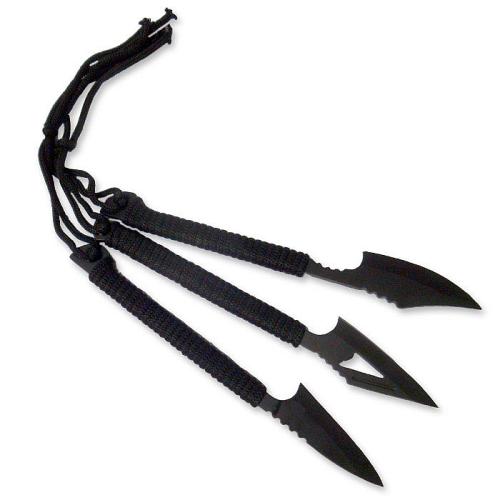 Pocket Harpoon Thrower Set - Throwing Harpoons Knife Kit - Mini ...