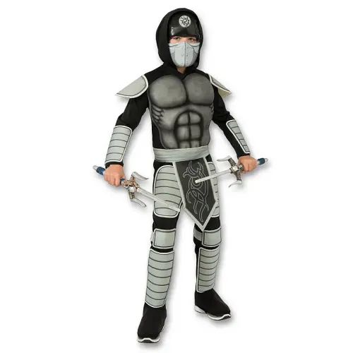 Rock Muscles Ninja Costume - Fake Abs Ninja Costumes - Foam Muscles ...