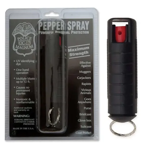 Self-Defense Pepper Spray - Mace Sprays - Non-Lethal Weapons ...