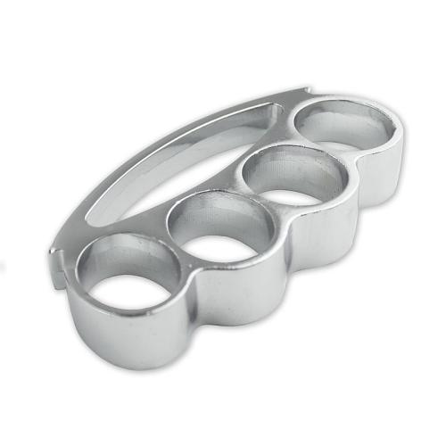 Silver Small Handed Knuckles - Compact Chrome Knuckle Duster - Small ...