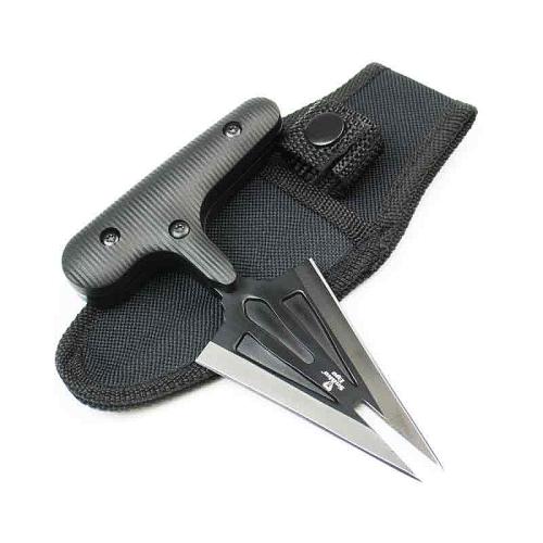 Split Blade Push Dagger - Full Tang Covert Daggers - Split Tip Push Knives