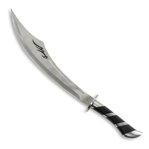 Combat Steel Scimitar - Curved Battle-Ready Hand Sword - Sharpened ...