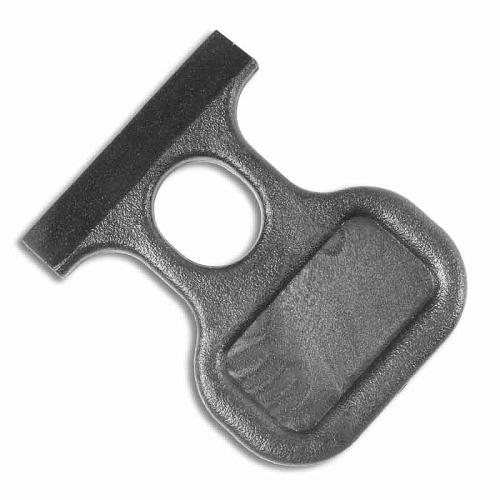 Stealth Polymer Ice Scraper - Black Single Knuckle Duster - Plastic ...