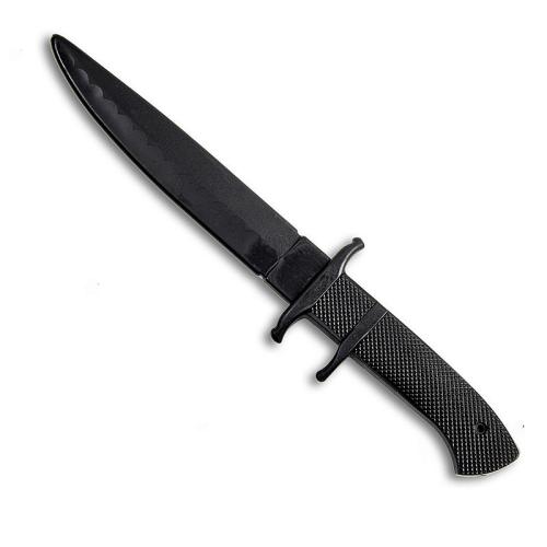 Sub-Hilt Rubber Knife - Black Rubber Knives - Training Weapons ...