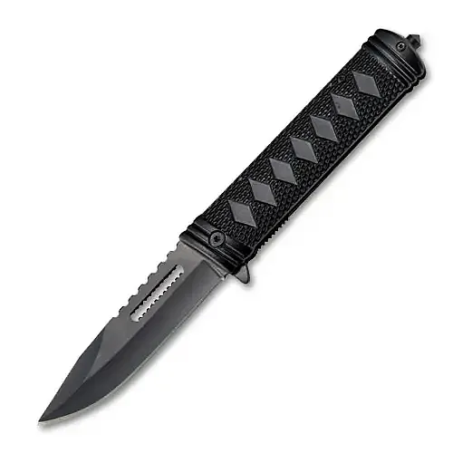 Tanto Style Spring Assisted Knife - Japanese Assisted Opener - Tanto ...